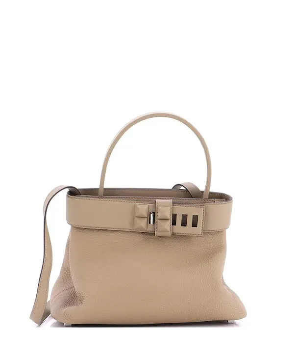 Hermès Medor Togo Handbag - Neutral