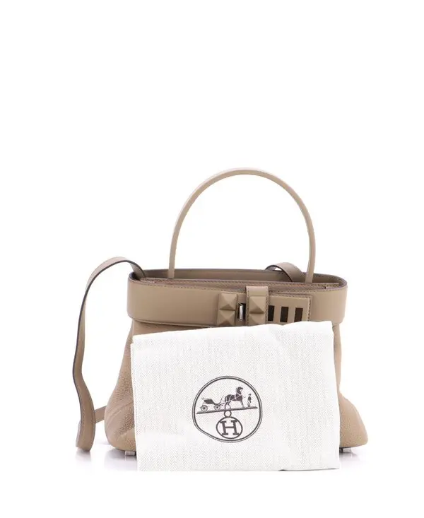 Hermès Medor Togo Handbag - Neutral