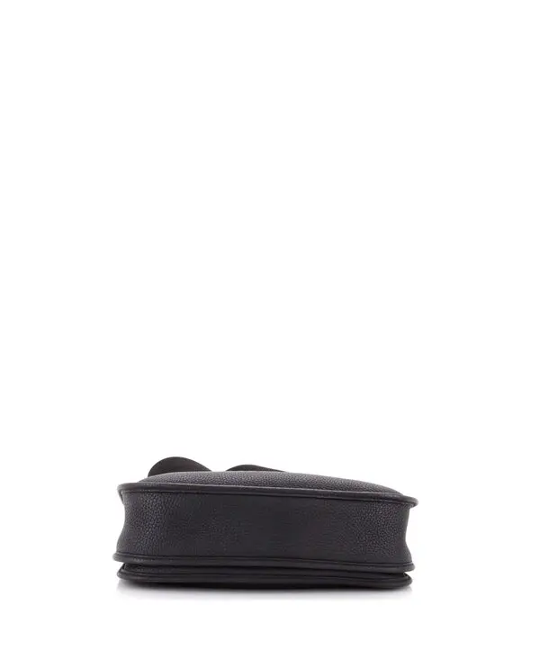 Hermès Pm Evelyne Bag Gen Iii Clemence - Black