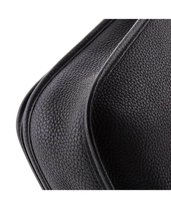 Hermès Pm Evelyne Bag Gen Iii Clemence - Black