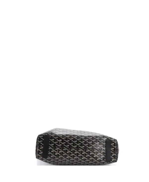 Goyard Voltaire Iii Tote Coated Canvas - Black