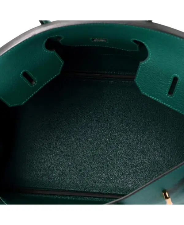 Hermès Birkin 35 Handbag - Malachite