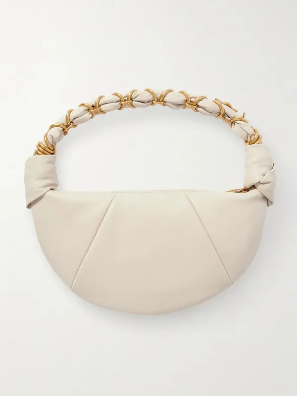 Saint Laurent Amalia Mini Shoulder Bag - Neutrals