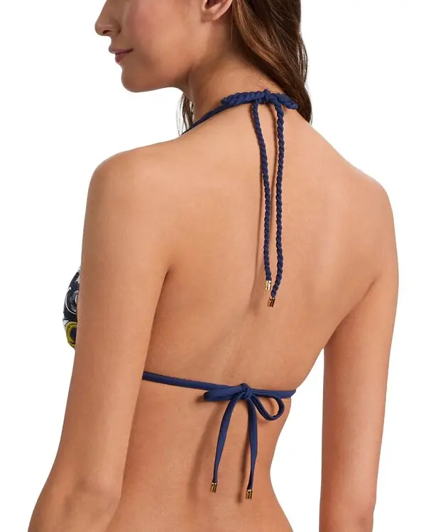 ALICE & OLIVIA X PQ SWIM Rope Strap Triangle Top