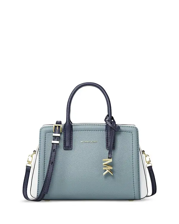 Michael Kors Leather Crossbody Bag - Chambray