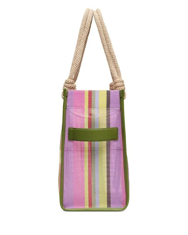 Marc Jacobs Large Stripe Mesh Tote Bag