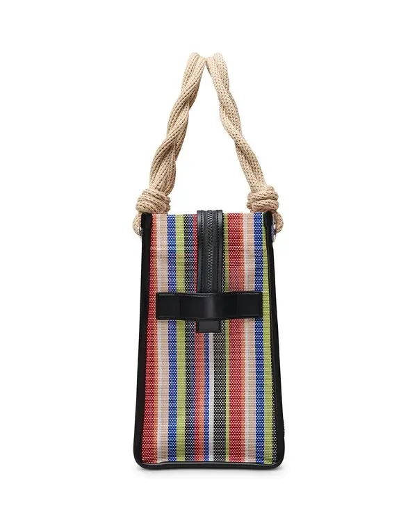Marc Jacobs The Large Stripe Mesh Tote Bag - Red/multi