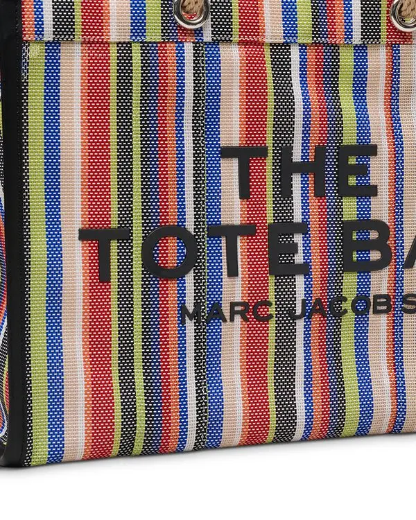 Marc Jacobs The Large Stripe Mesh Tote Bag - Red/multi