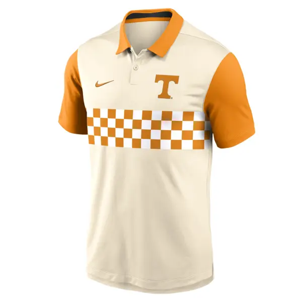 Nike Tennessee Vapor Primary Logo Dri-fit College Polo - Brown