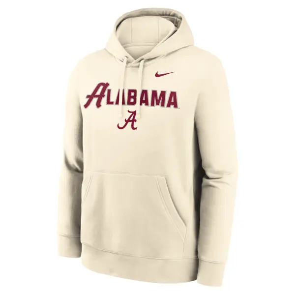 Nike Alabama Primetime Club College Pullover Hoodie - Brown