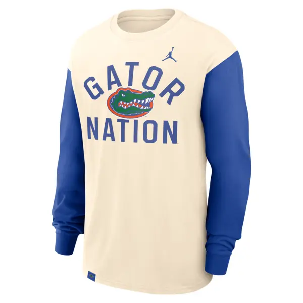 Nike Jordan Brand Florida Primetime Mantra Max90 Long-sleeve T-shirt - Brown