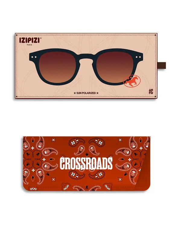 IZIPIZI Sun C 47mm Sunglasses - Black Road