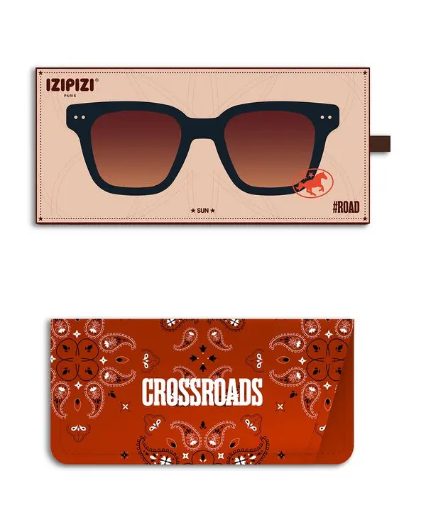 IZIPIZI Sun Road Sunglasses 51mm - Black Road