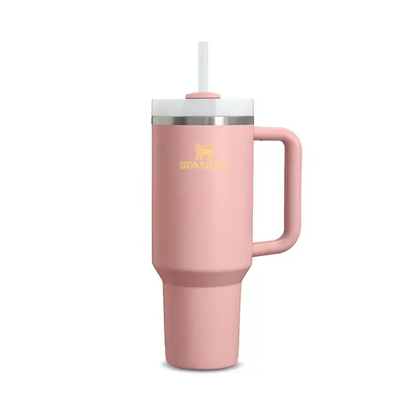 STANLEY Quencher Tumbler, 40 Oz - Peach Rose