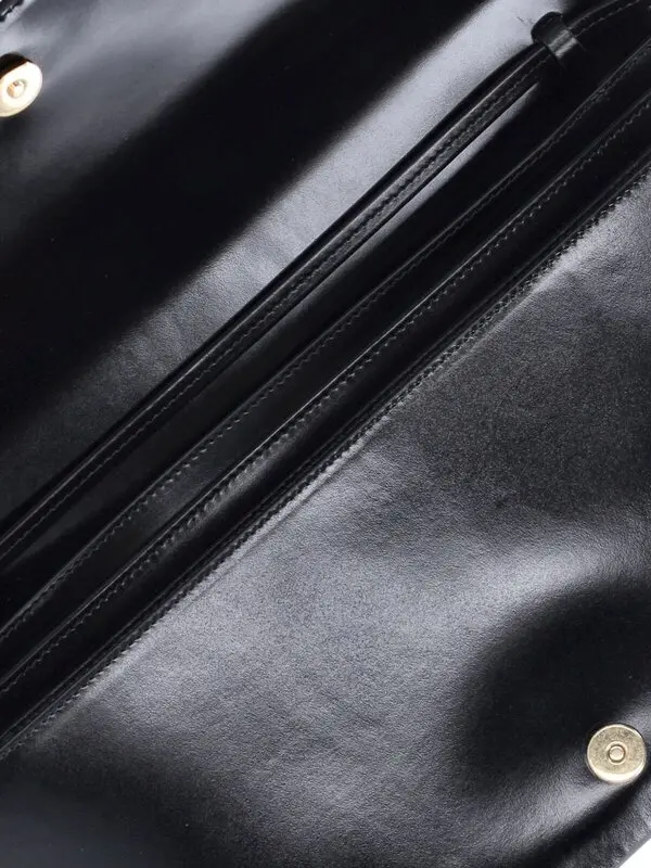 JIL SANDER File Shoulder Bag - Black