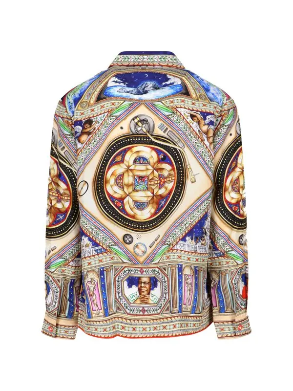 Casablanca Shirt "plafond Orne De Musique - Multi