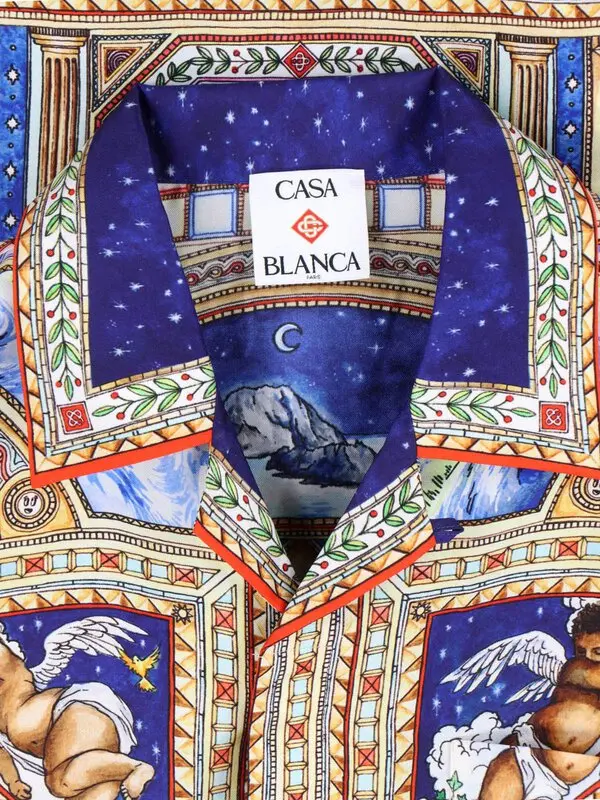 Casablanca Shirt "plafond Orne De Musique - Multi