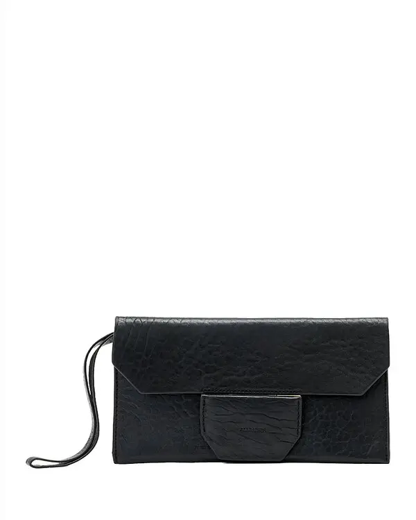 ALLSAINTS Ursa Leather Pouch - Black