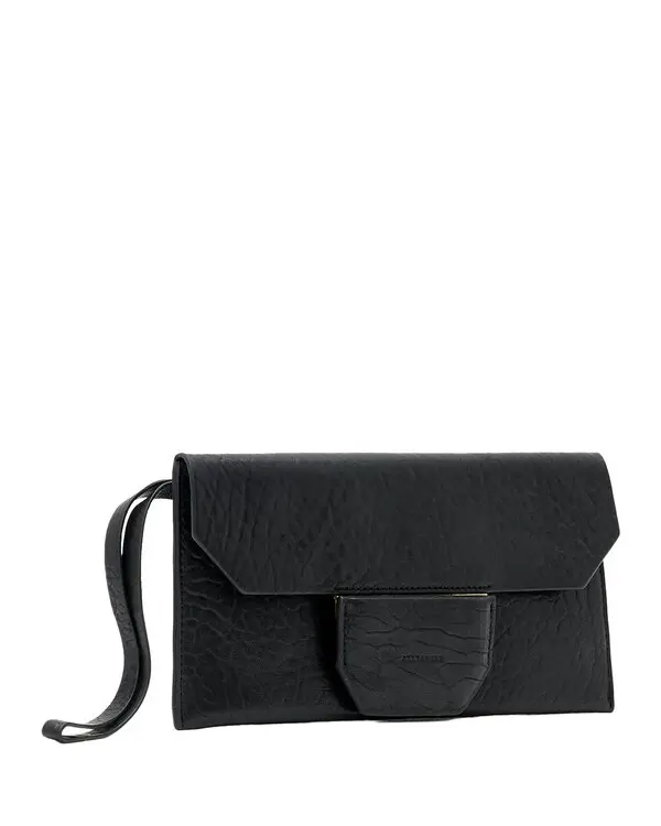 ALLSAINTS Ursa Leather Pouch - Black