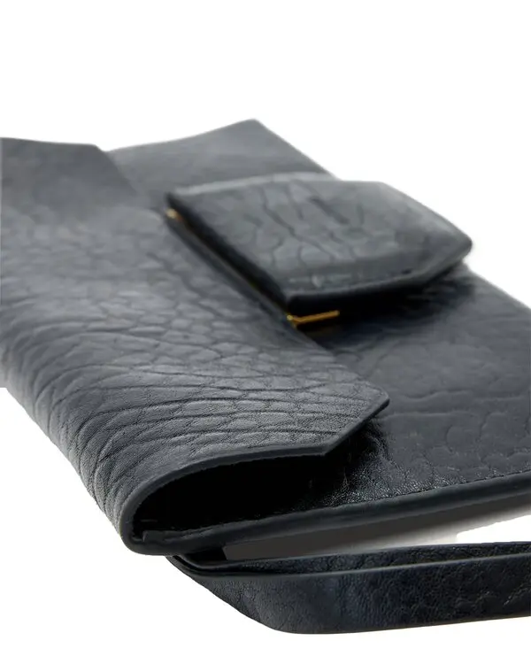 ALLSAINTS Ursa Leather Pouch - Black