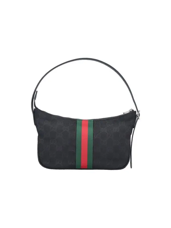Gucci Lunetta Shoulder Bag - Black