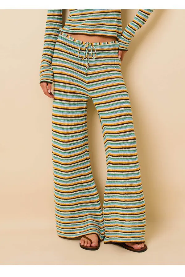 Solid & Striped Ayden Pant St. Barths Multistripe - Stripe