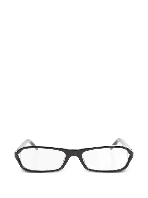 Jacquemus Rectangle-frame Glasses - Black