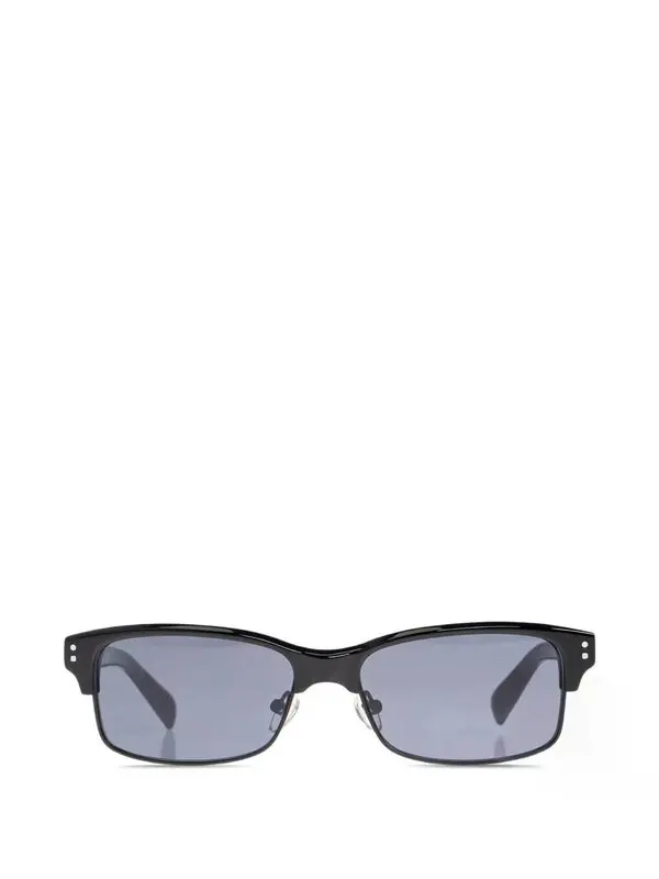 Jacquemus Rectangle Frame Sunglasses - Black