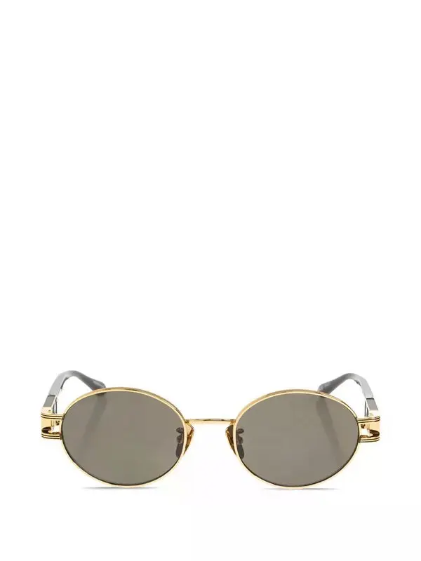 Linda Farrow Phoebe Sunglasses - Gold