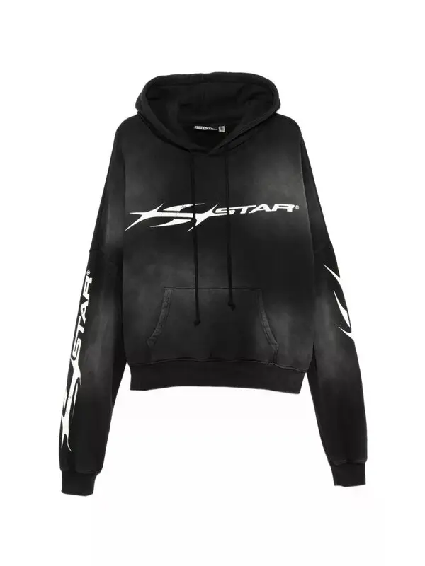 HELLSTAR Graphic Print Hoodie