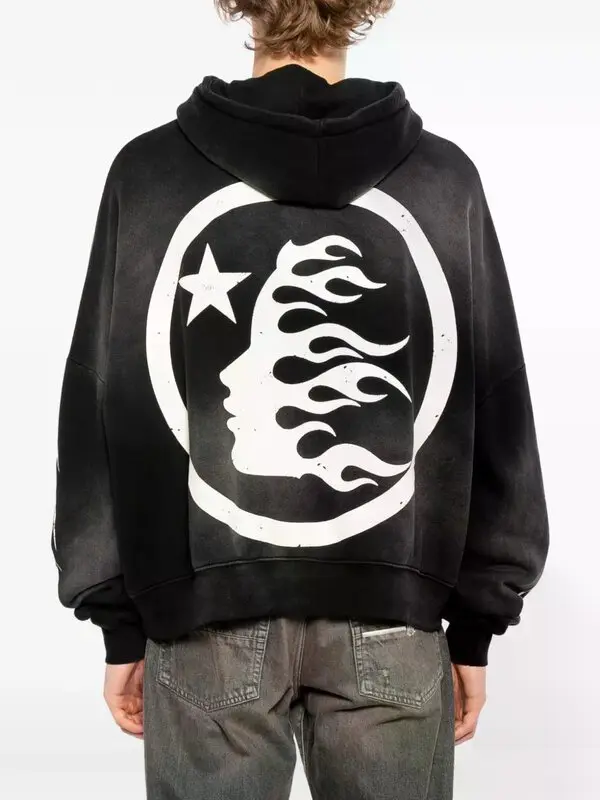 HELLSTAR Graphic Print Hoodie
