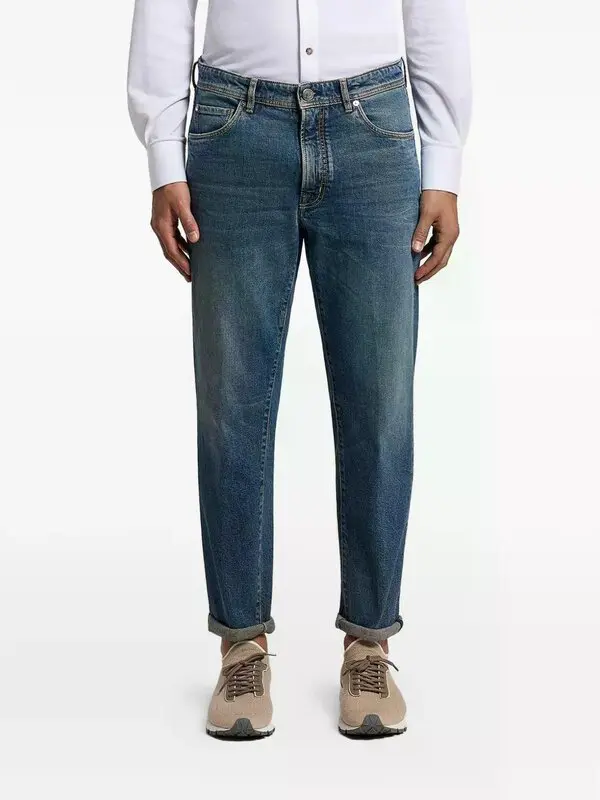 Peserico Pocket Trousers - Blue