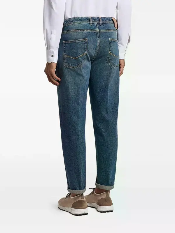 Peserico Pocket Trousers - Blue