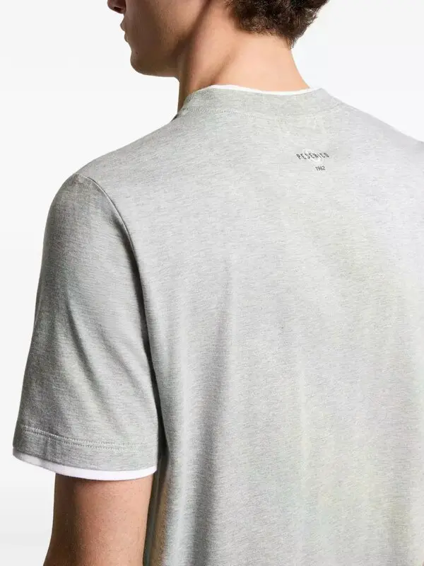 Peserico Cotton T-shirt - Grey