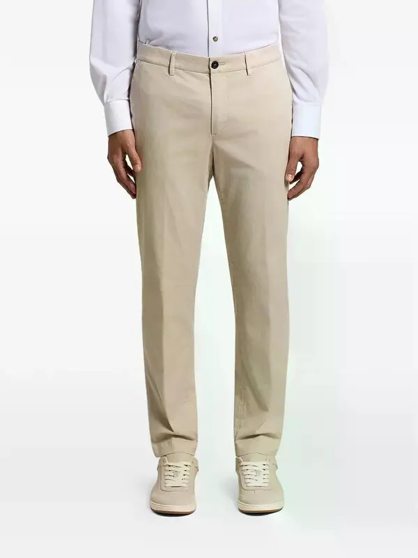 Peserico Button Tailored Trousers - Neutrals