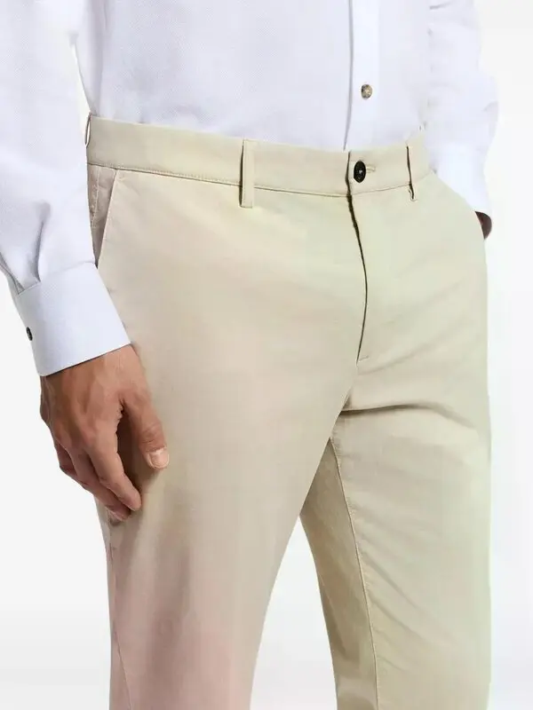 Peserico Button Tailored Trousers - Neutrals