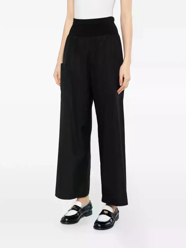 AGNES B. High-waisted Trousers