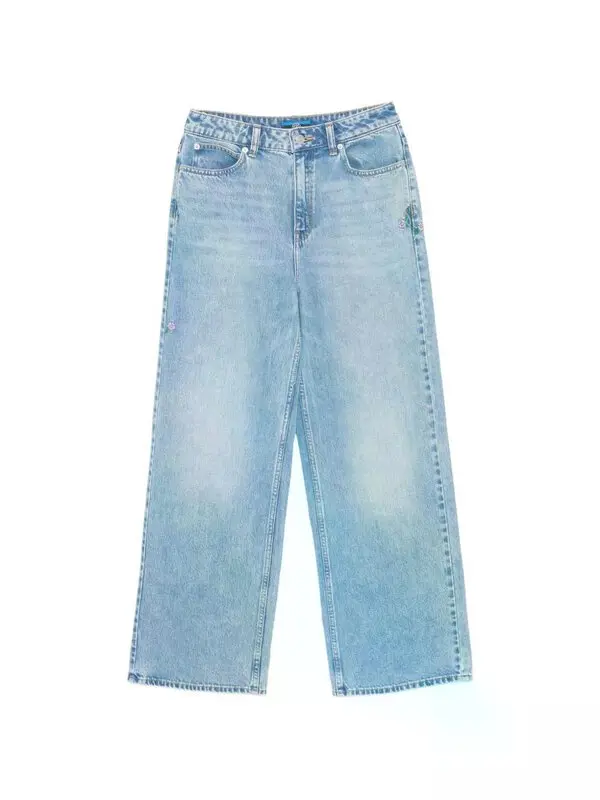 AGNES B. Wide-leg Jeans