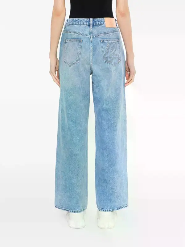 AGNES B. Wide-leg Jeans