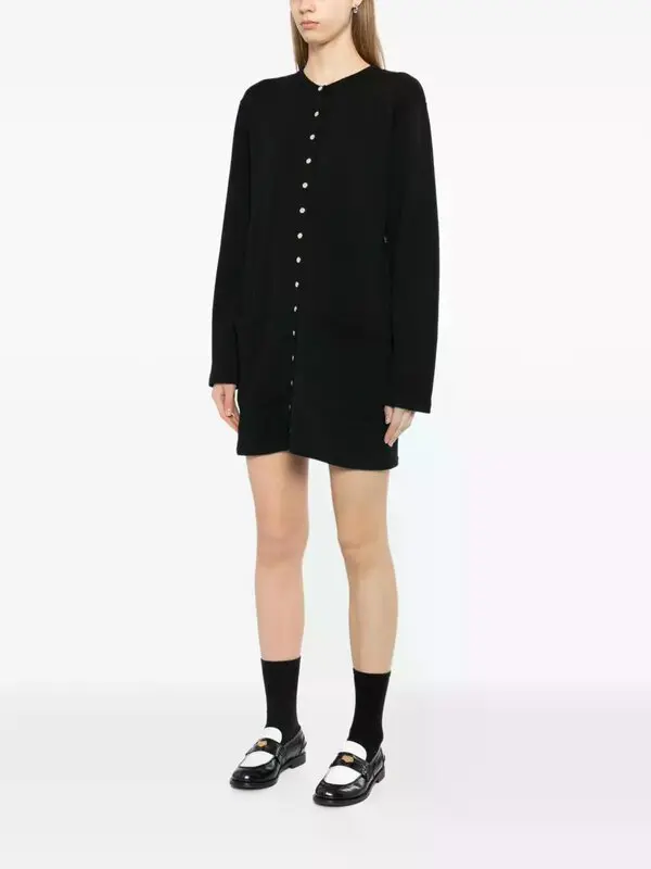 AGNES B. Front Button Fastening Dress