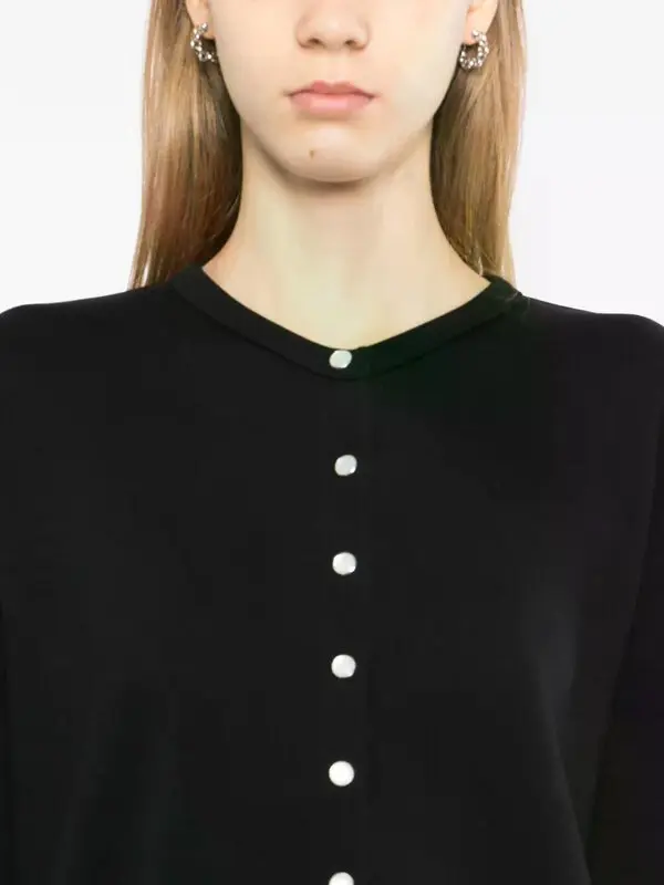 AGNES B. Front Button Fastening Dress