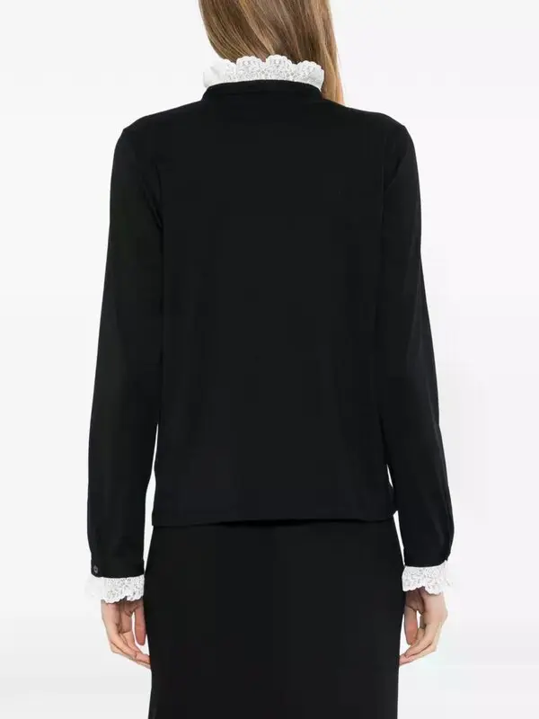 AGNES B. Collared Button Down Top