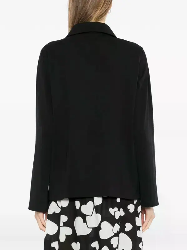 AGNES B. Collared Buttoned Jacket