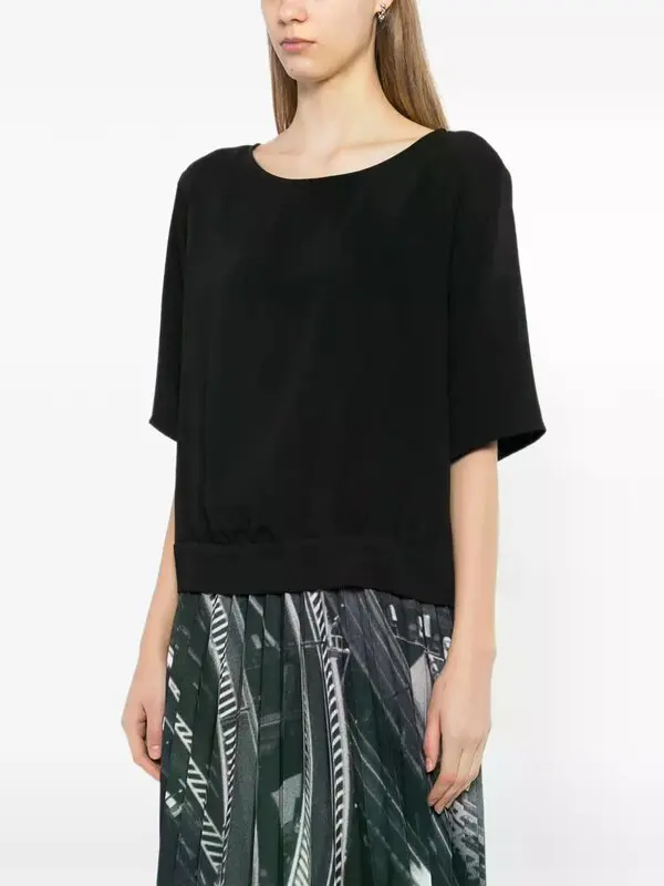 AGNES B. Crape Top