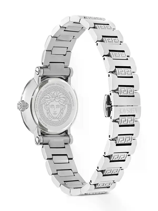 Versace Greca Sphere 30mm Watch - Black