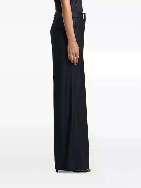 Peserico Embellished Twill Trousers - Blue