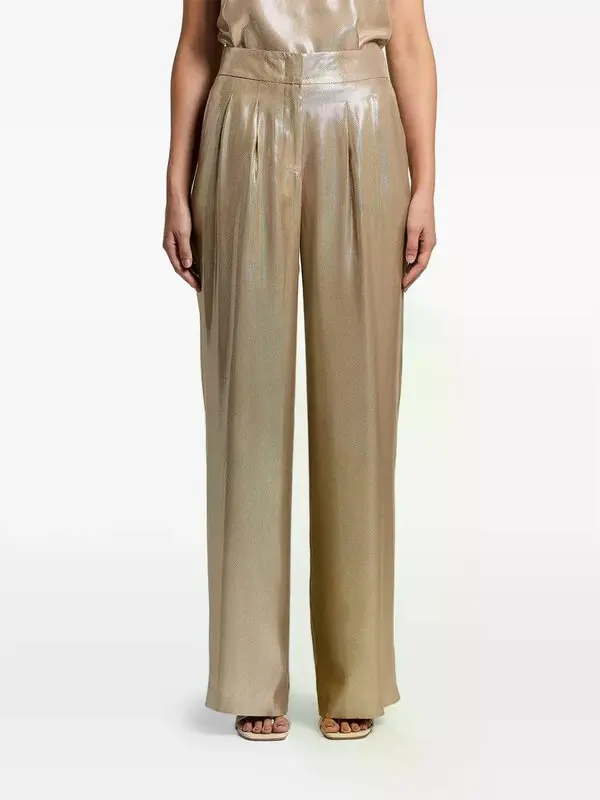 Peserico Lamé Twill Trousers
