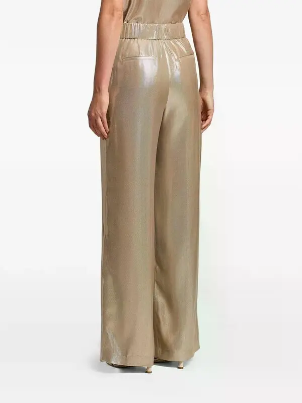 Peserico Lamé Twill Trousers