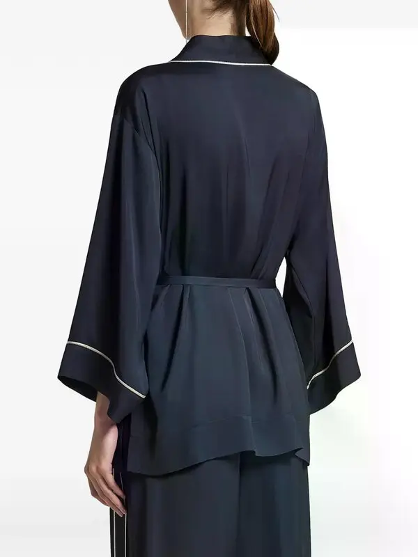 Peserico Piping Belted Top