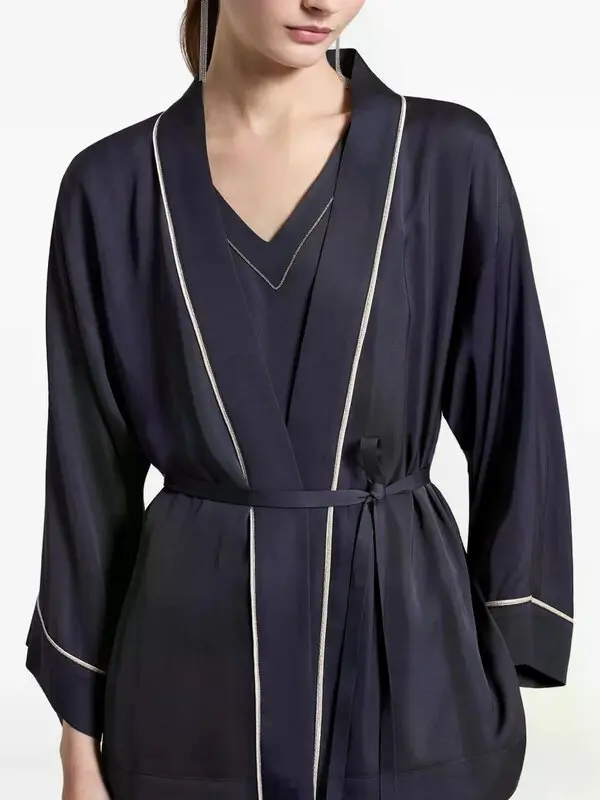 Peserico Piping Belted Top